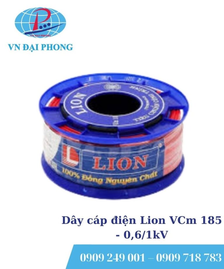 Dây cáp điện Lion VCm 185 - 0,6/1kV - Thiết Bị Điện VN Đại Phong